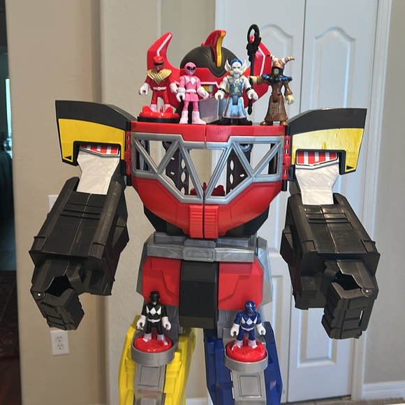 Fisher-Price | Toys | Vintage Imaginext Power Ranger Morphin Megazord ...